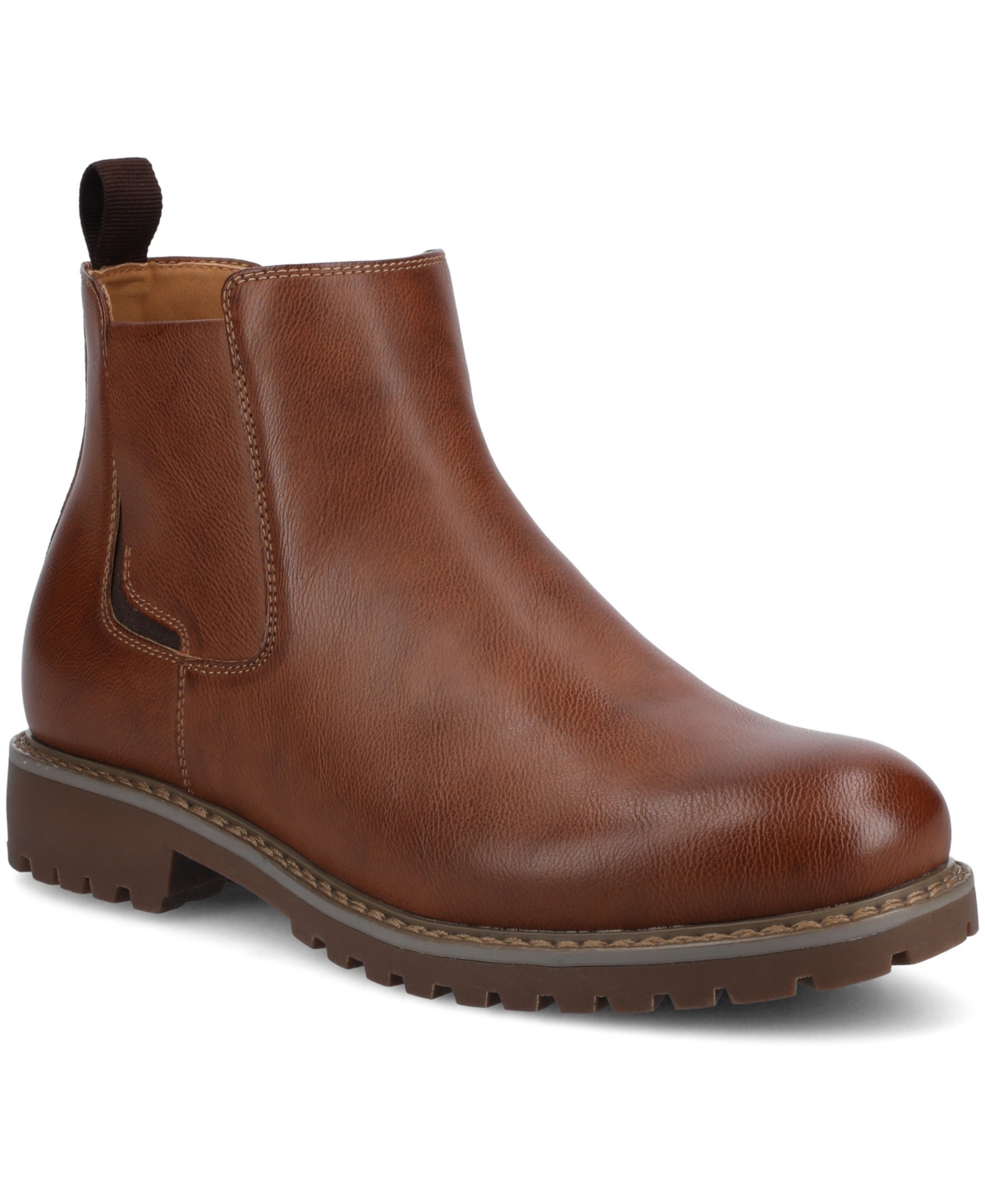 Click here for Vance Co. Mens Osmond Comfort Round Toe Chelsea Bo... prices