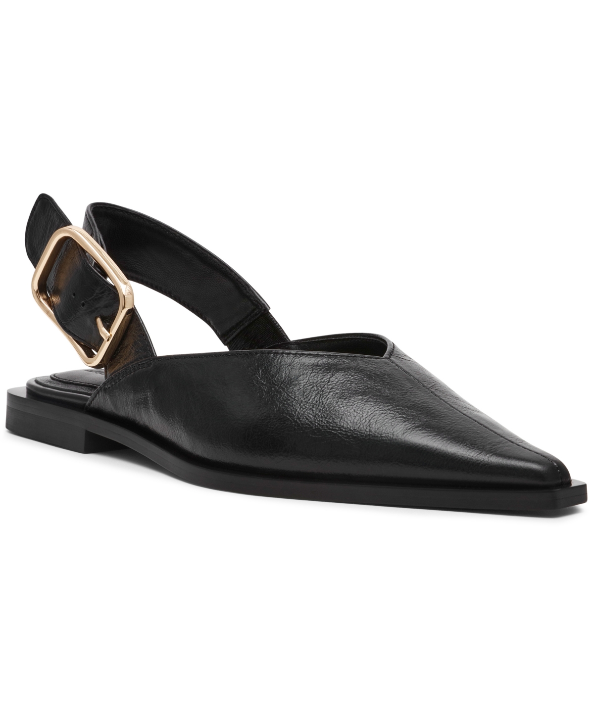 Click here for Steve Madden Womens Shay Slingback Pointed-Toe Fla... prices