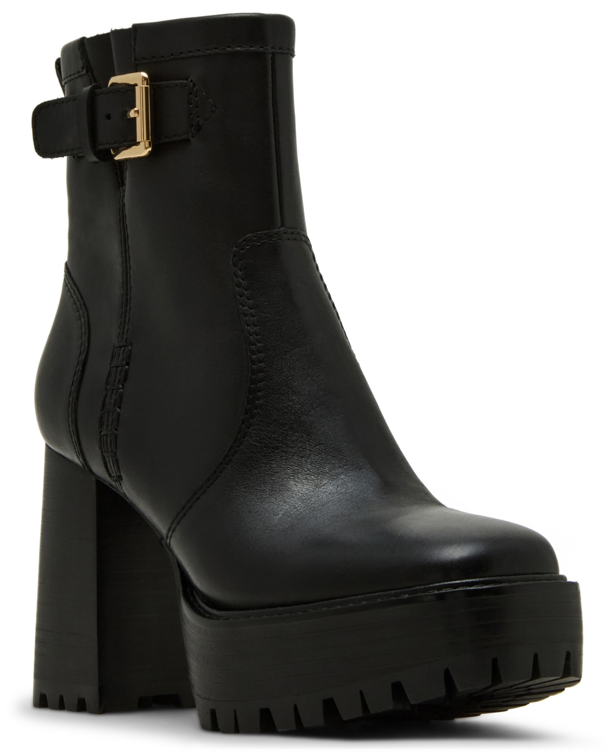 Click here for Steve Madden Womens Sumitt Platform Booties - Blac... prices