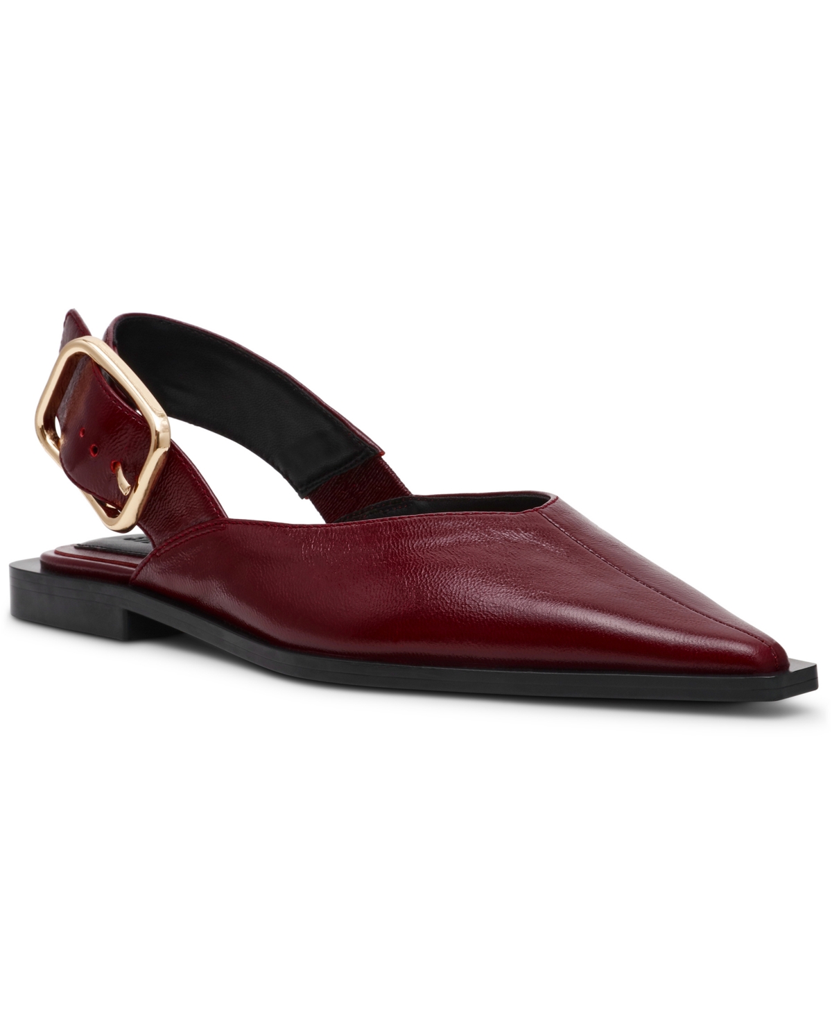 Click here for Steve Madden Womens Shay Slingback Pointed-Toe Fla... prices