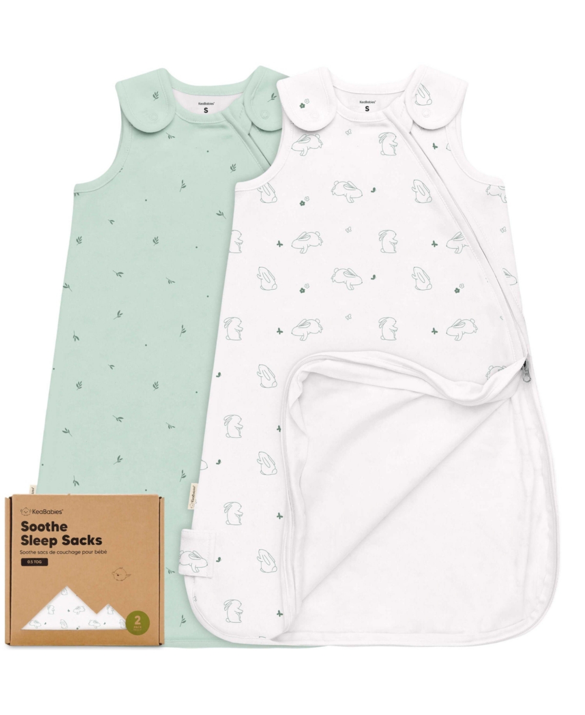 Click here for KeaBabies 2-Pack Sleep Sacks for Babies  Soothe Sl... prices