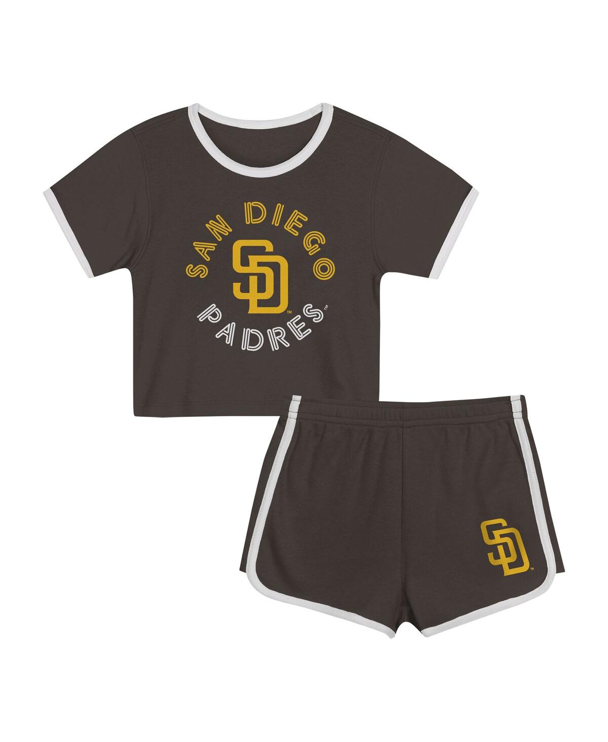 Click here for Outerstuff Toddler 2-Piece Brown San Diego Padres... prices