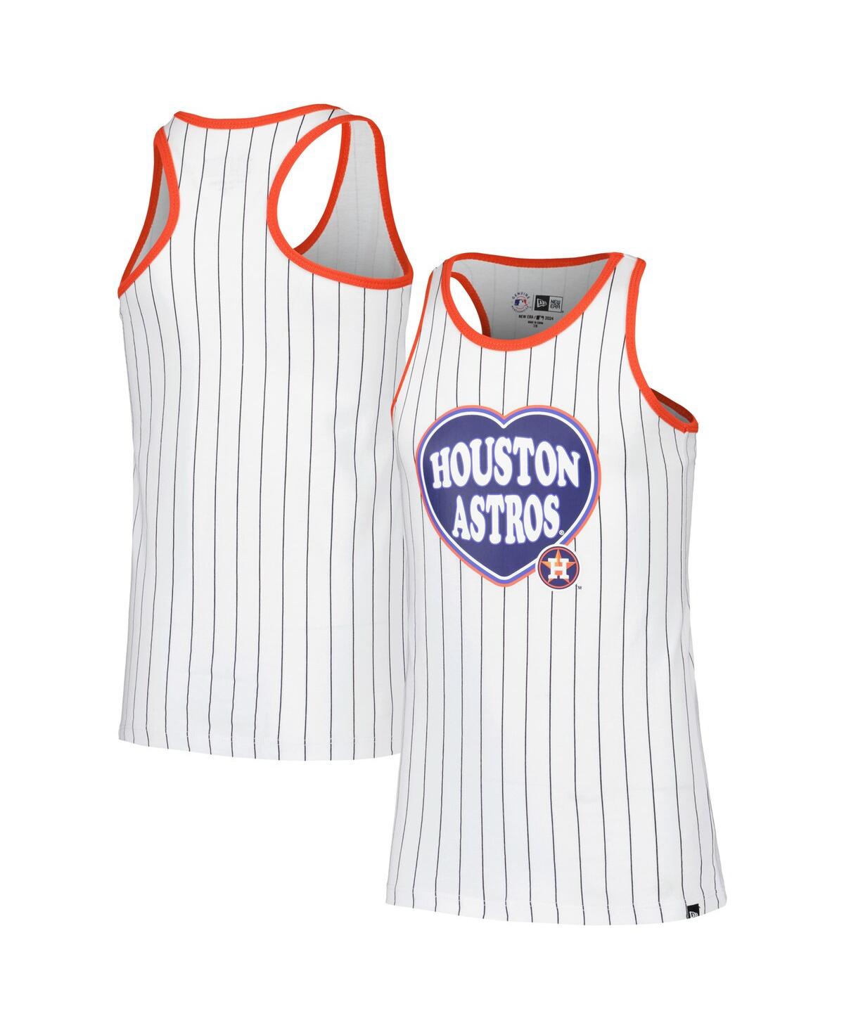 Click here for New Era Big Girls White Houston Astros Pinstripe T... prices