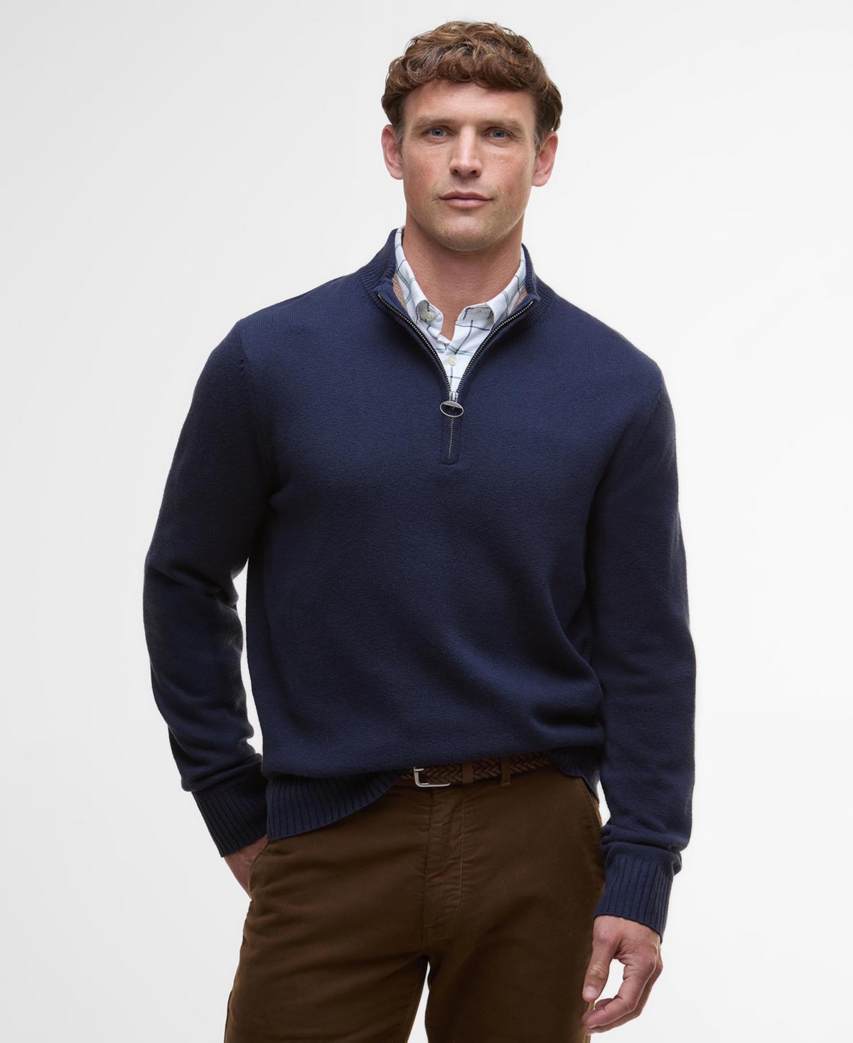 Click here for Barbour Mens Kelson Quarter-Zip Pullover Sweater -... prices