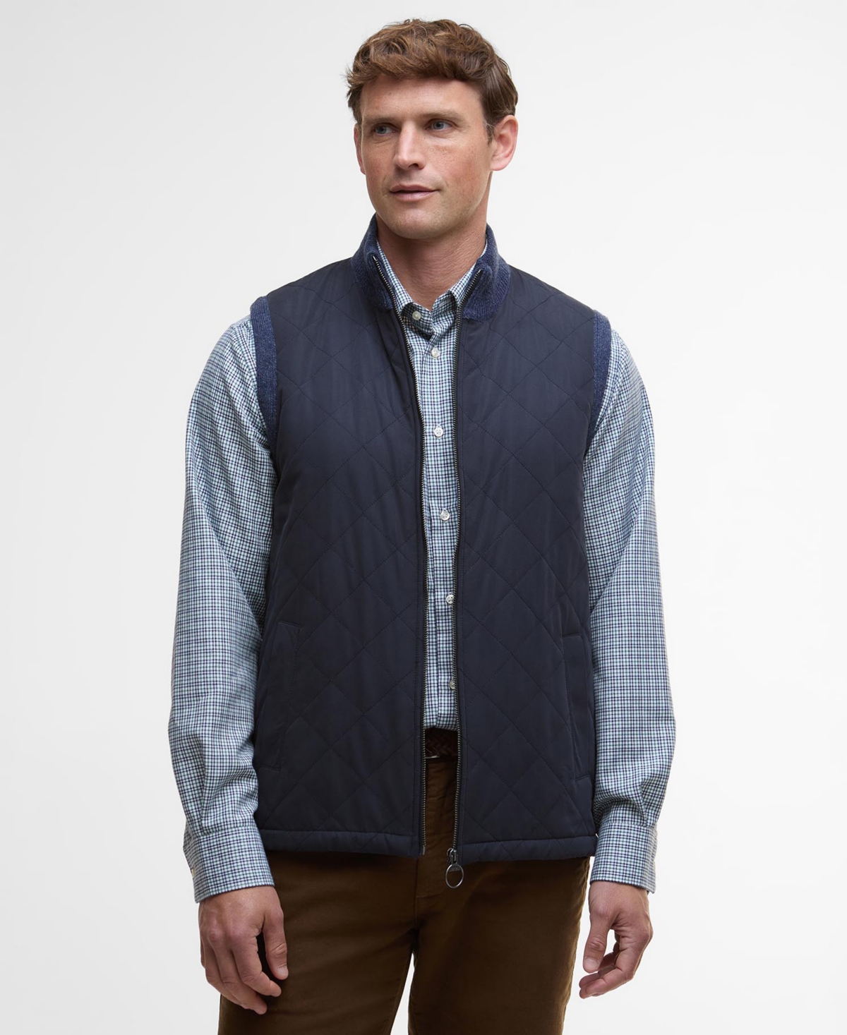 Click here for Barbour Mens Shoveler Quilted Gilet - Navy prices