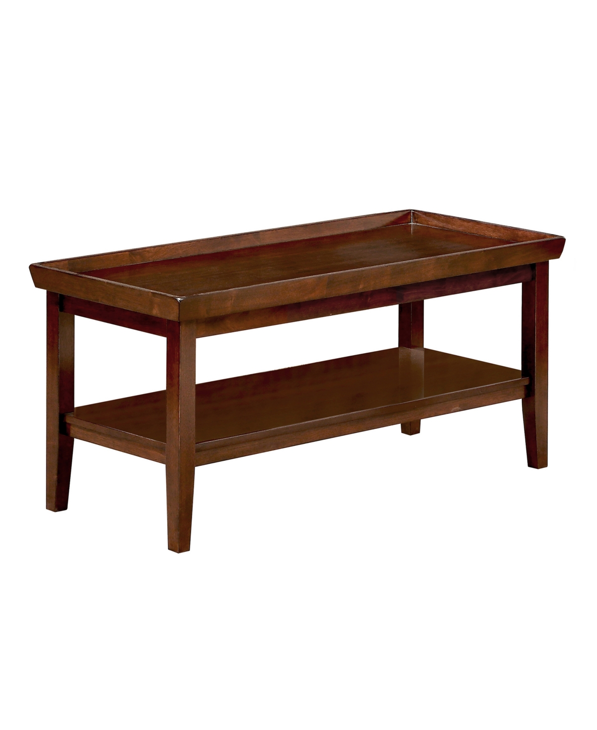 Click here for Ledgewood Coffee Table with Shelf - Espresso prices