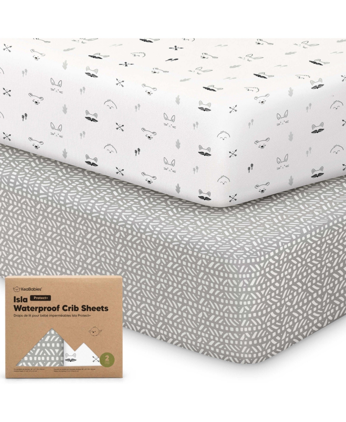 Click here for KeaBabies Waterproof Crib Sheets for Boys  Girls... prices