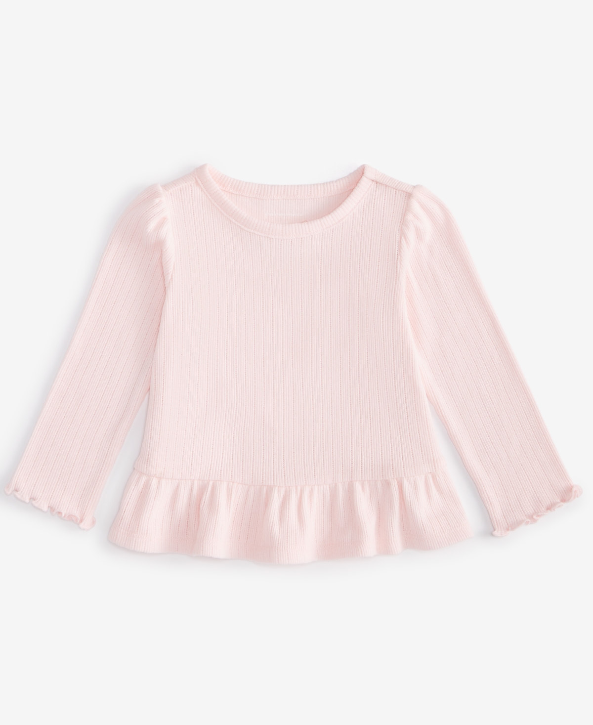 Click here for First Impressions Baby Girls Long Sleeve Pointelle... prices