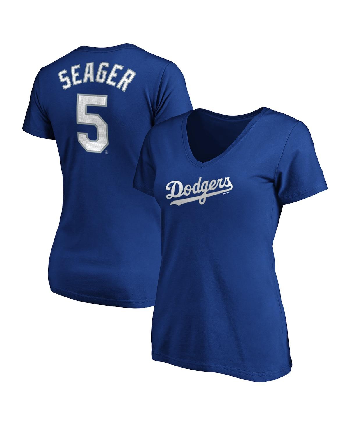 Click here for Majestic Womens Corey Seager Royal Los Angeles Dod... prices