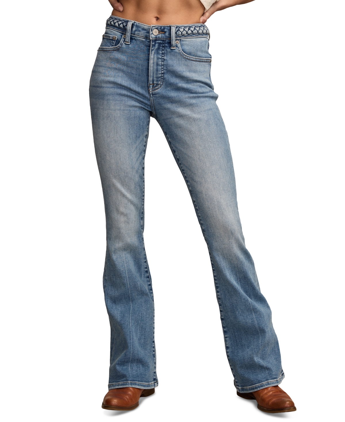Click here for Lucky Brand Womens Legend Stevie Flare Jeans - Bon... prices