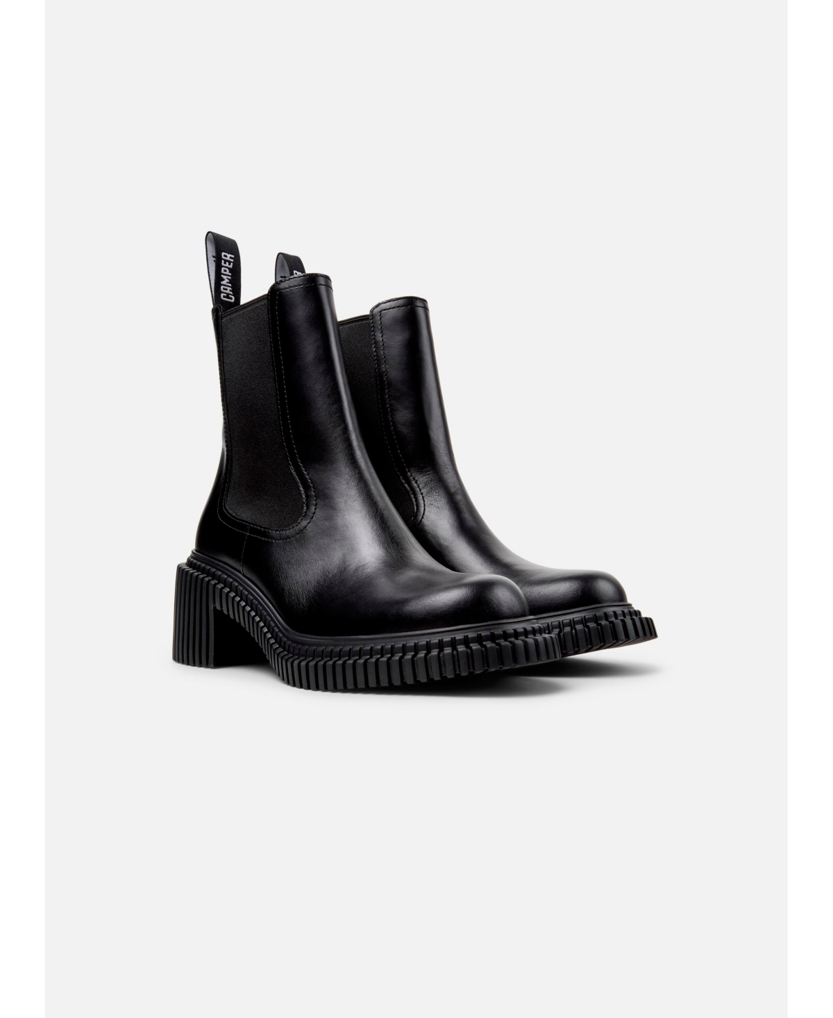 Click here for Camper Pix London Leather Chelsea Bootie - Black prices