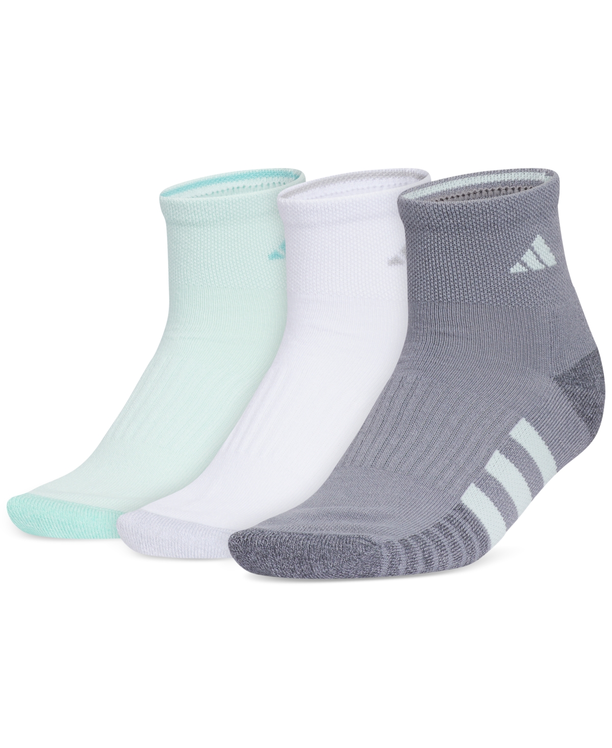 Click here for adidas Womens 3-Pk. Cushioned 3.0 Quarter Socks 51... prices