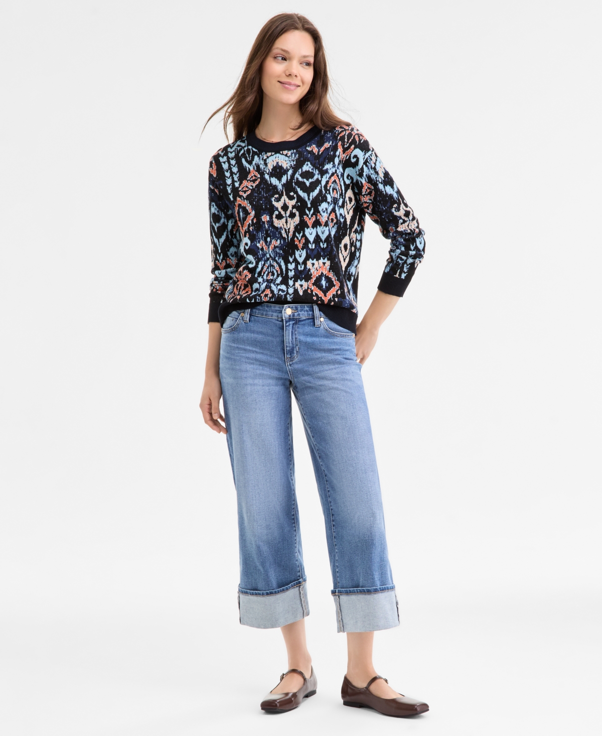Click here for Liverpool Los Angeles Womens Morgan Mid Rise Cuffe... prices