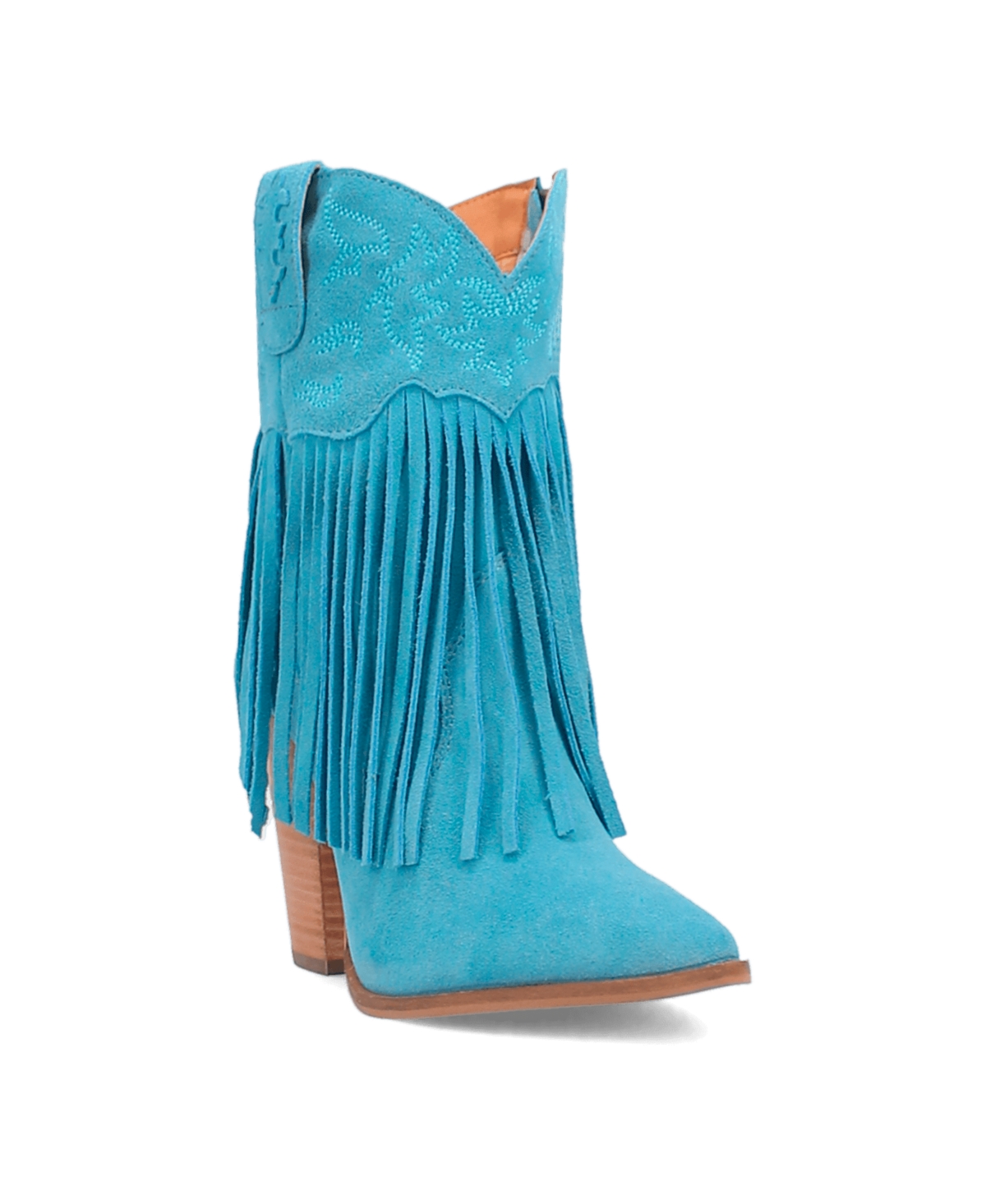 Click here for Dingo Womens Crazy Train Leather Boot - Blue prices