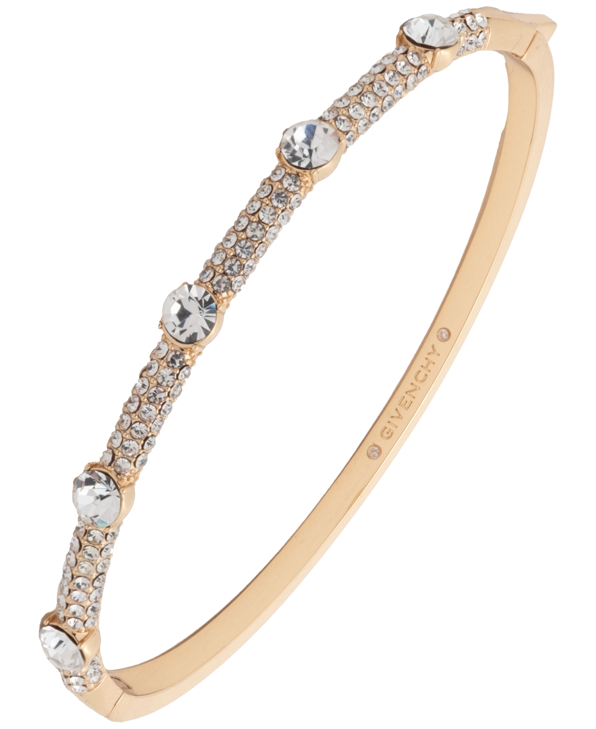 Click here for Givenchy Pave Crystal Bangle Bracelet - Gold prices