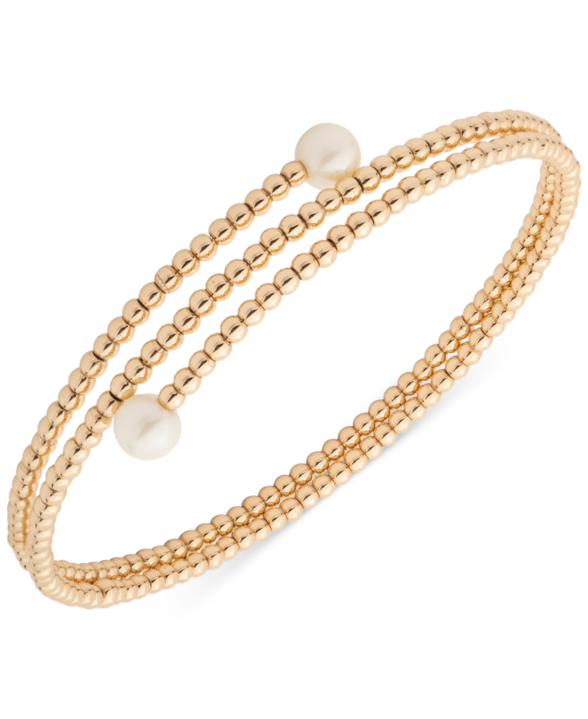 Click here for Lauren Ralph Lauren Gold-Tone Imitation Pearl Wrap... prices