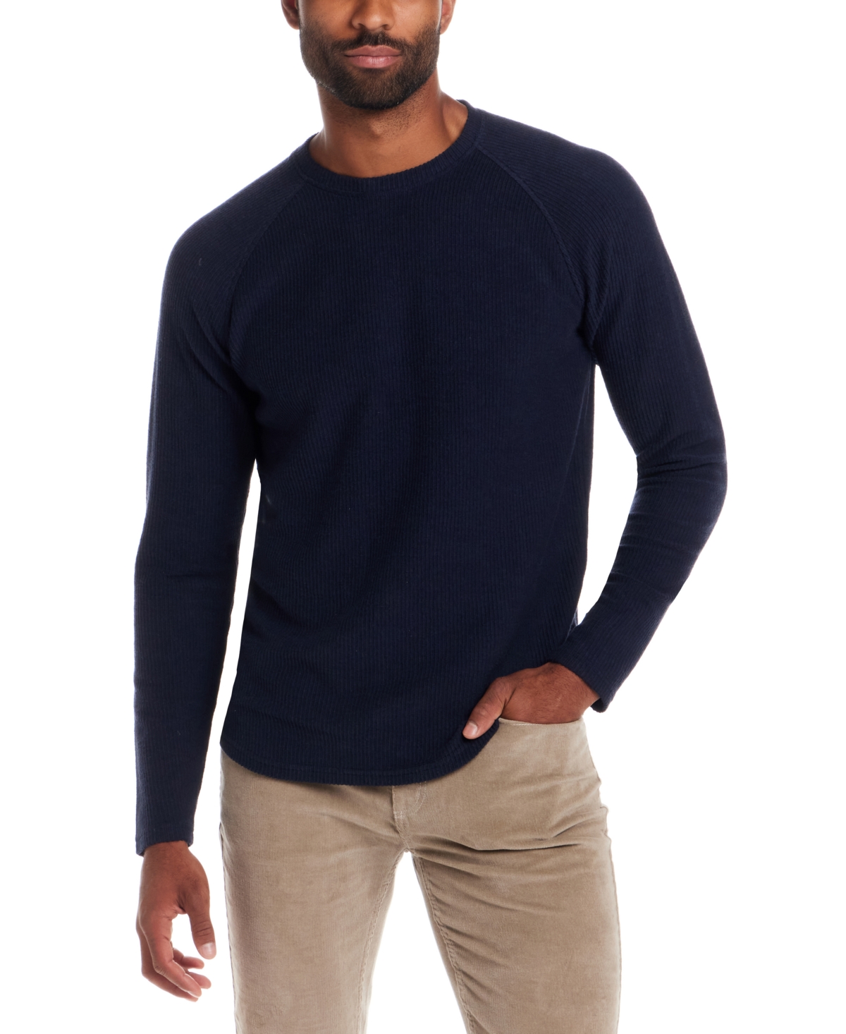 Click here for Weatherproof Vintage Mens Long Raglan Sleeve Ribbe... prices