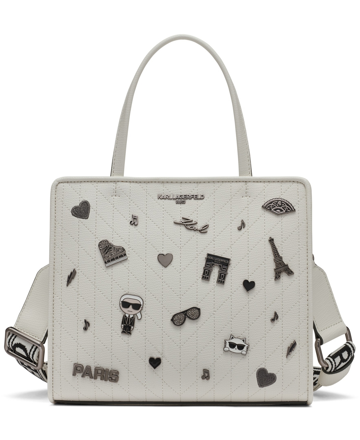 Click here for Karl Lagerfeld Paris Maybelle Satchel Bag - Winter... prices