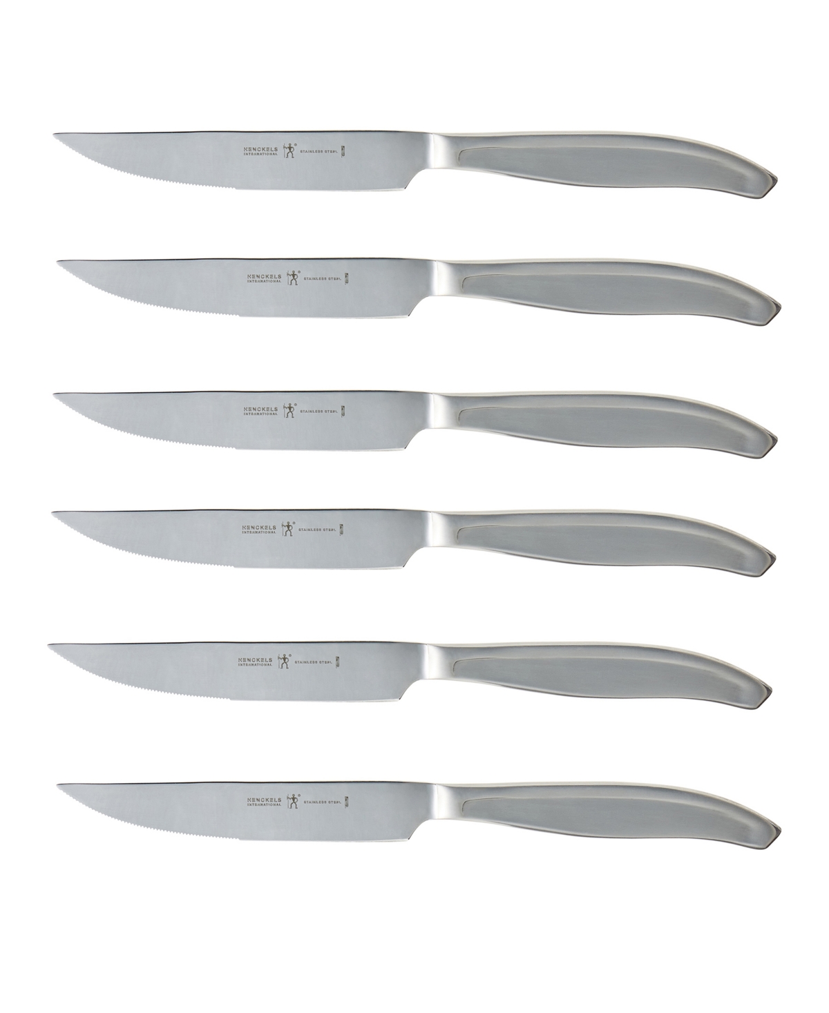 Click here for Henckels 6-Pc. Stainless Steel Steak Knife Set - S... prices