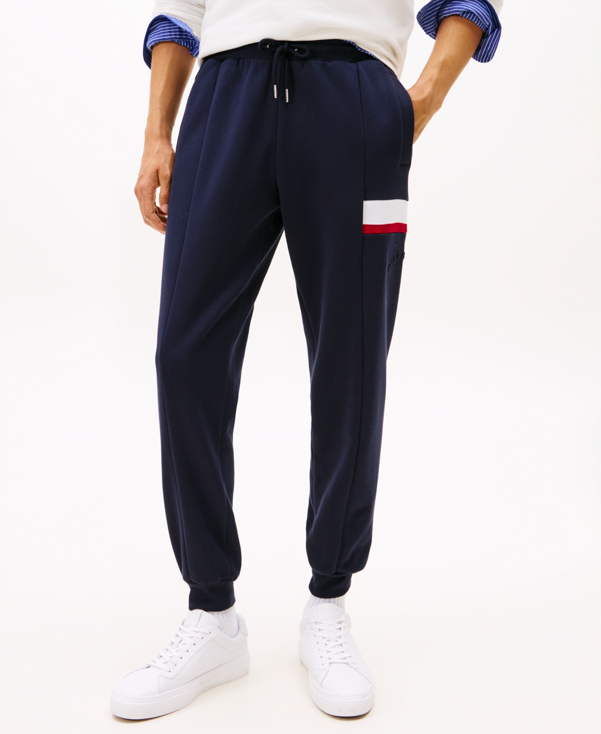 Click here for Tommy Hilfiger Mens Flag Insert Drawstring Sweatpa... prices