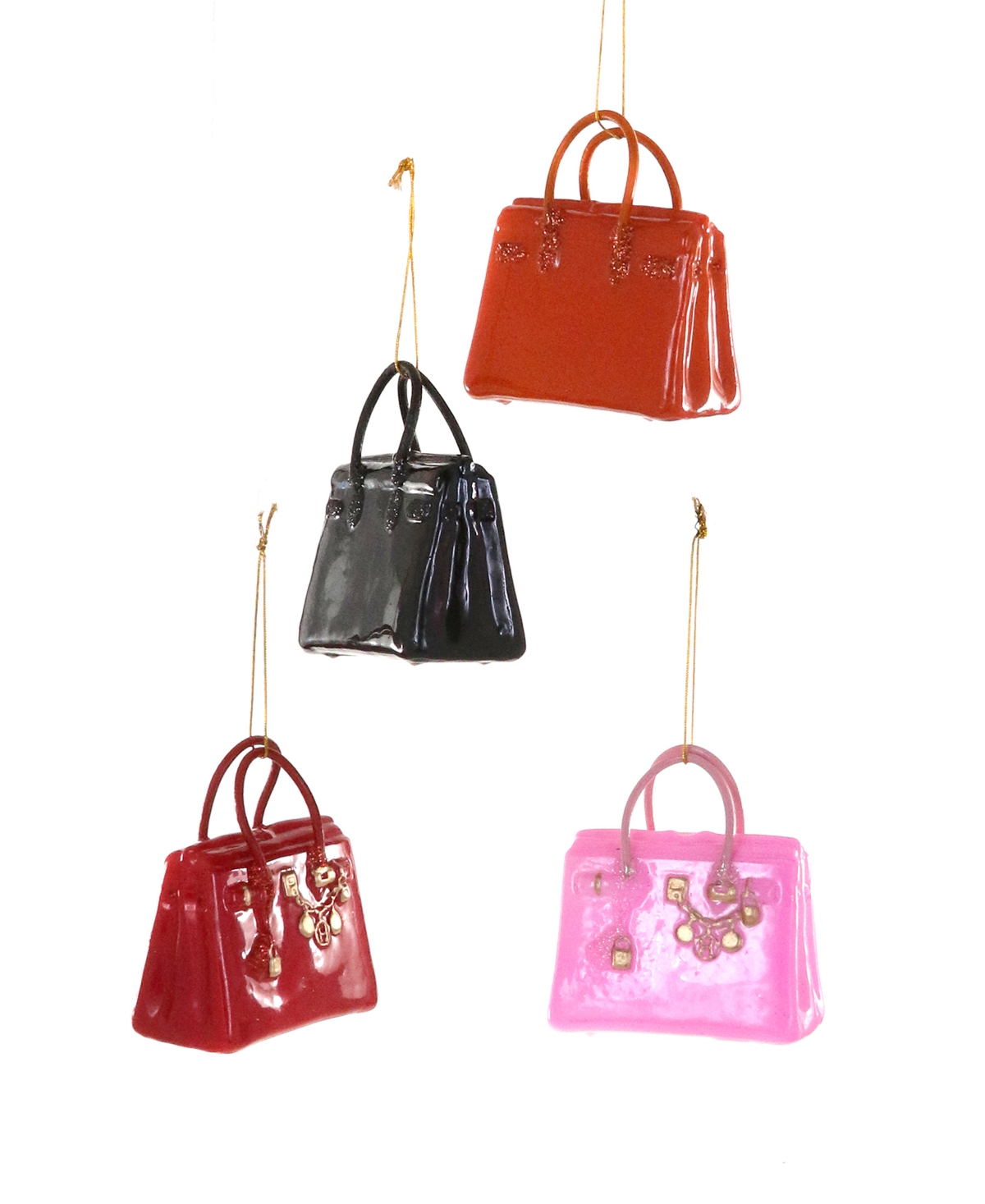 Click here for Cody Foster & Co. Luxury Bag Glass Ornament - Mult... prices