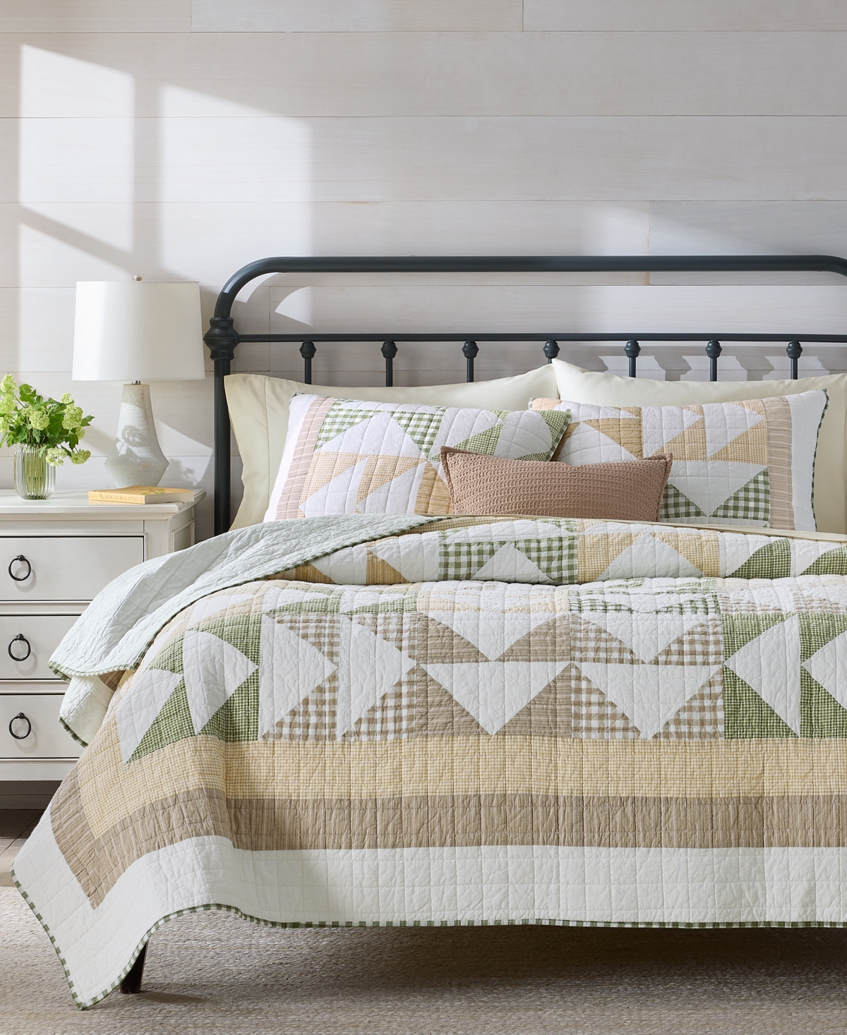 Click here for Charter Club Woodland Patchwork 2-Pc. Quilt Set  T... prices