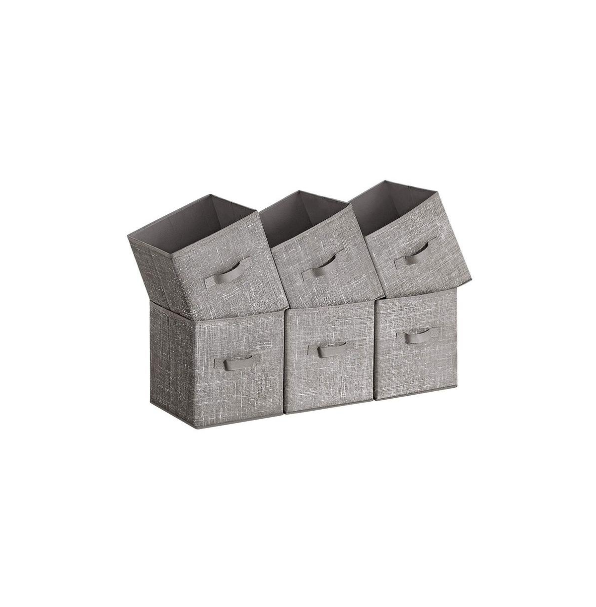 Click here for Songmics Home 6-Pack 11" Foldable Storage Bin... prices