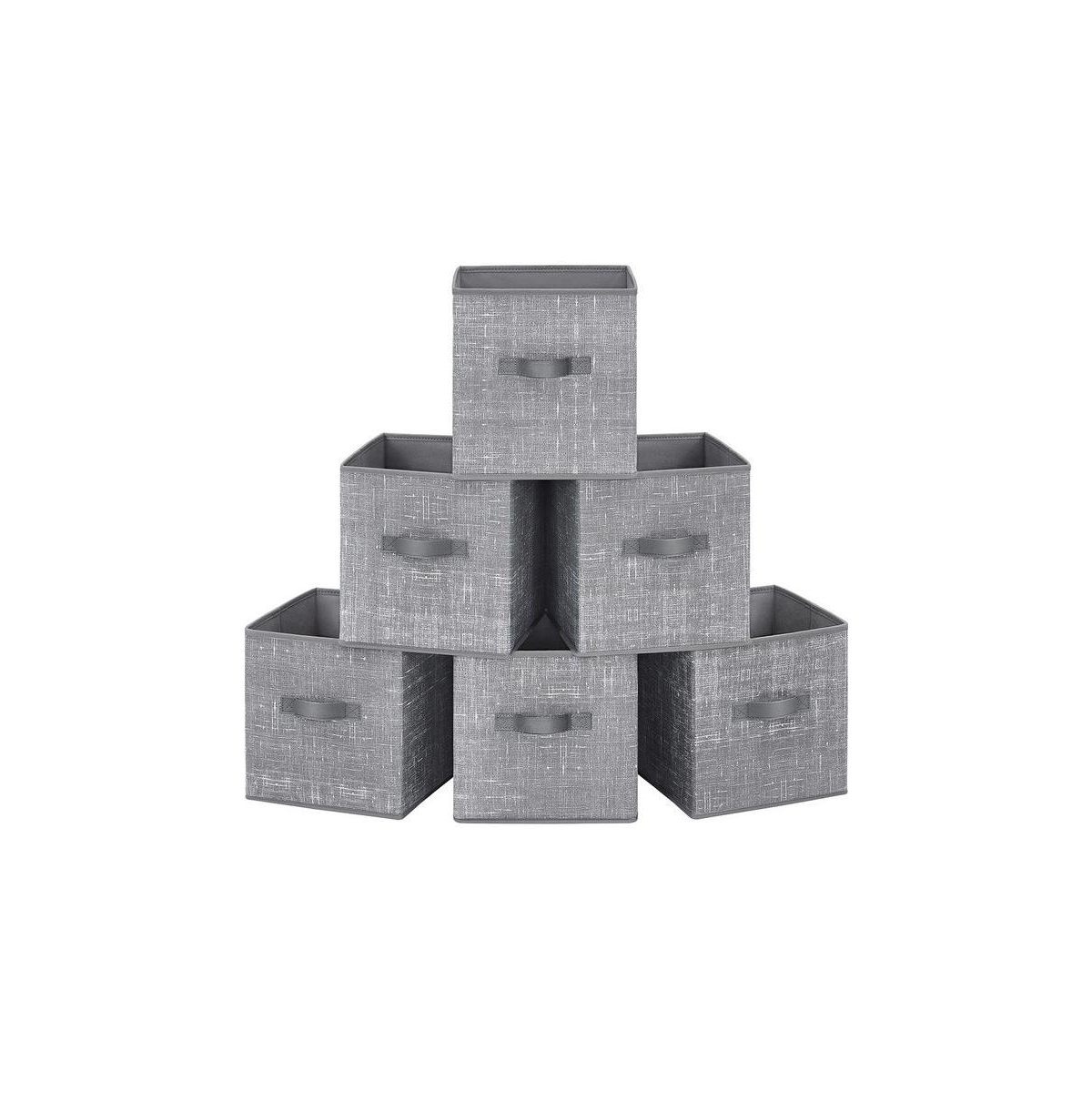 Click here for Songmics Home 6-Pack 11" Foldable Storage Bin... prices