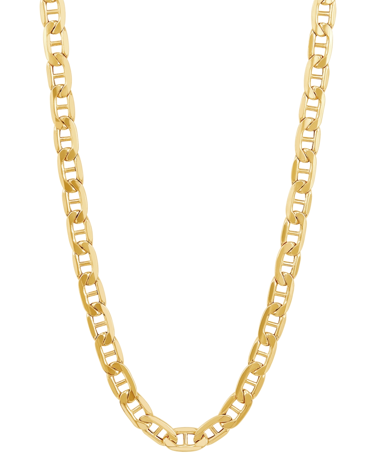Click here for Lightweight Polished Mariner Link 26 Chain Necklac... prices