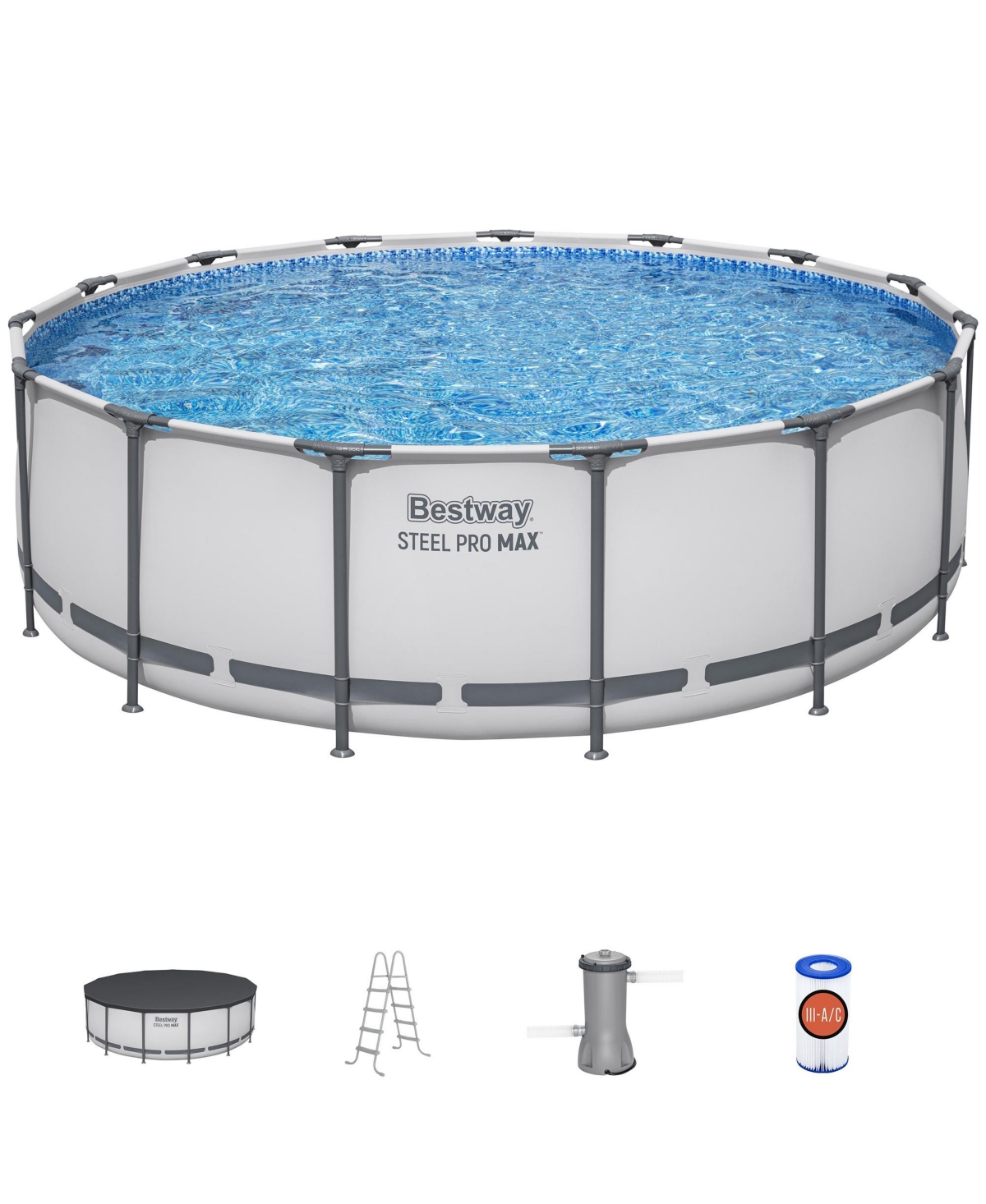 Click here for Steel Pro Max: Pool Set - 15 x 48" (Wm Exclus... prices