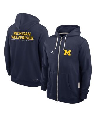 Jordan Men's Navy Michigan Wolverines 2025 Sideline Performance Full ...