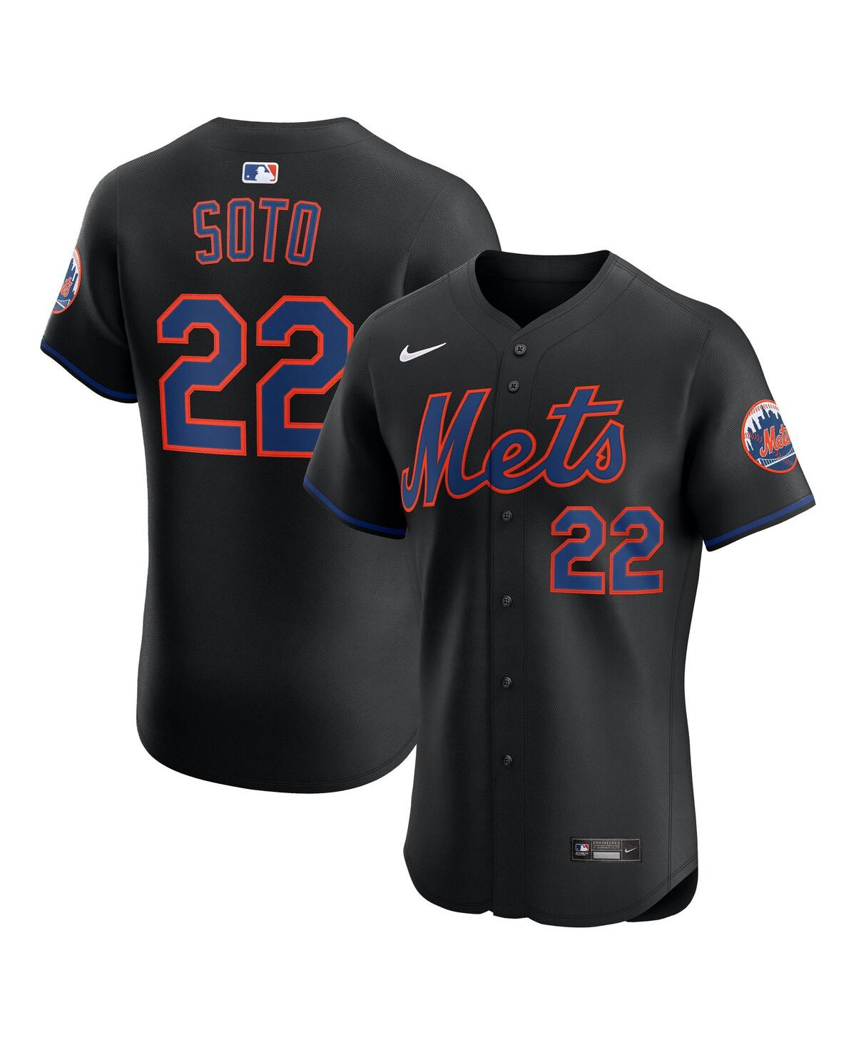 Click here for Nike Mens Juan Soto Black New York Mets Alternate... prices