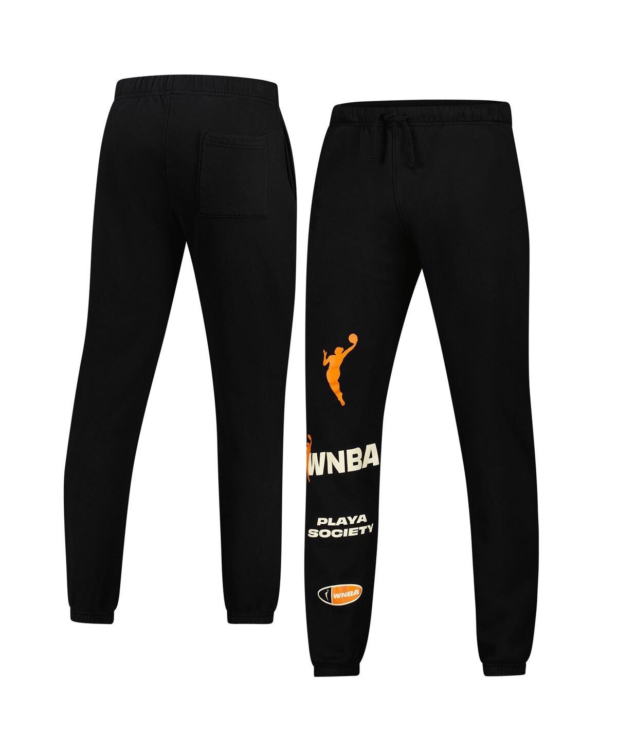 Click here for Playa Society Mens and Womens Black Wnba Fleece Sw... prices