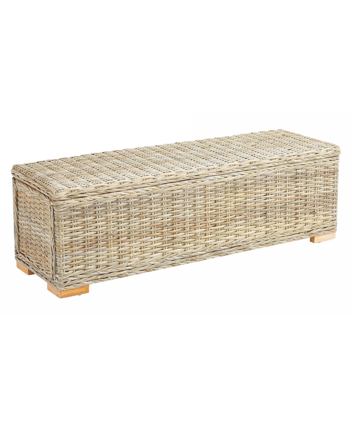 Click here for Nordlys - Bench Entry Room Wood Rattan Natural Fib... prices