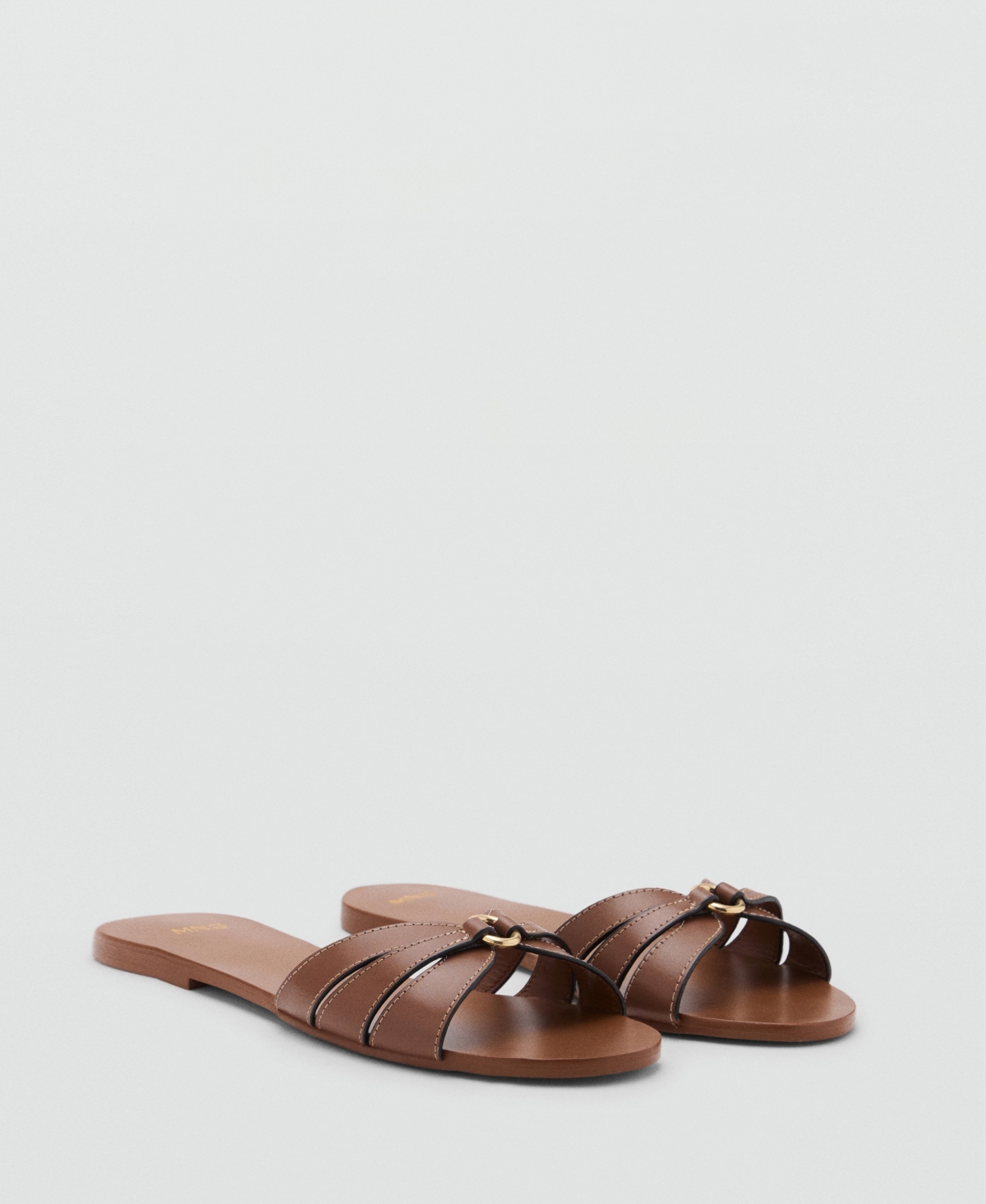 Click here for Mango Womens Leather Straps Sandals - Leather prices
