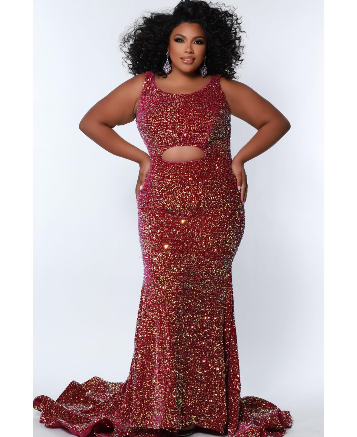 Click here for Johnathan Kayne for Sydneys Closet Womens Sequin V... prices
