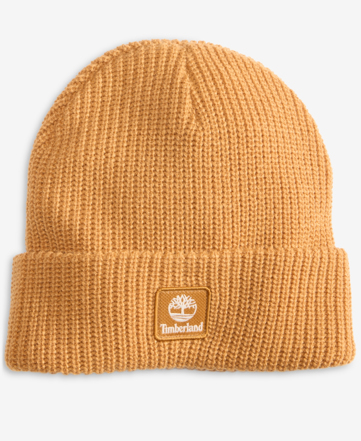 Click here for Timberland Mens Logo Cuff Fisherman Beanie - Wheat prices