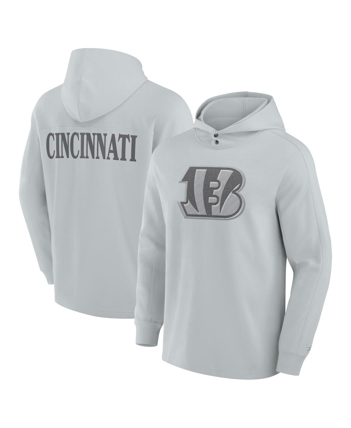 Click here for Fanatics Mens Gray Cincinnati Bengals Elements Bla... prices