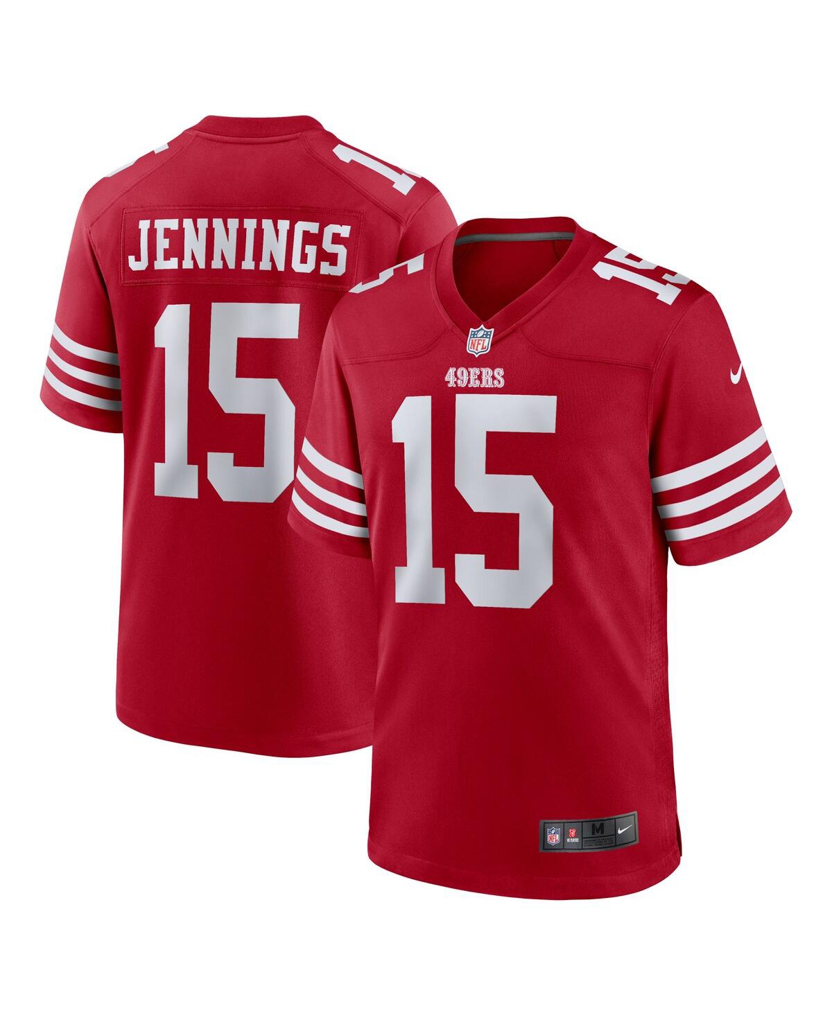 Click here for Nike Mens Jauan Jennings Scarlet San Francisco 49e... prices