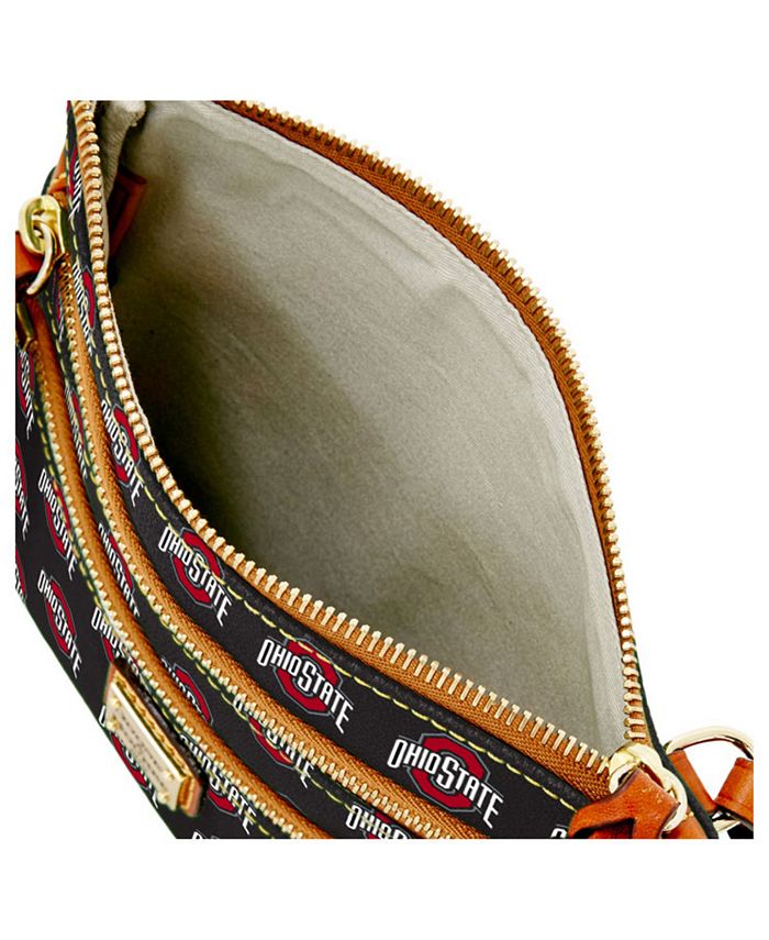 Dooney & Bourke Ohio State Buckeyes Triple Zip Crossbody Bag - Macy's