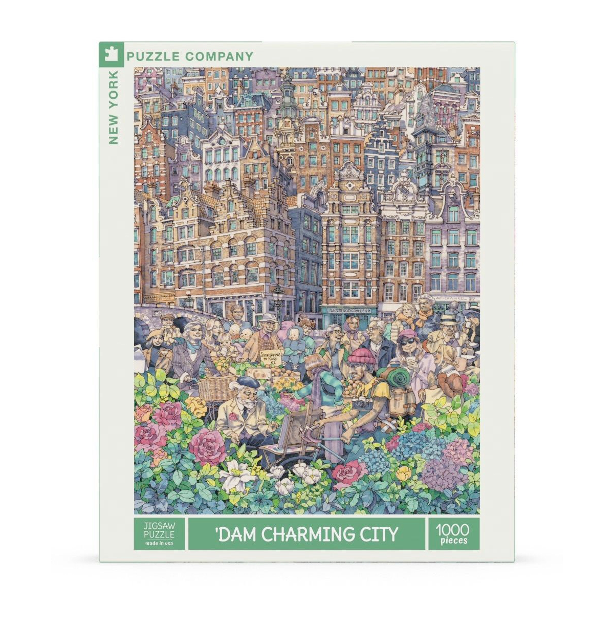 Click here for New York Puzzle Company Dam Charming City 1000 Pie... prices