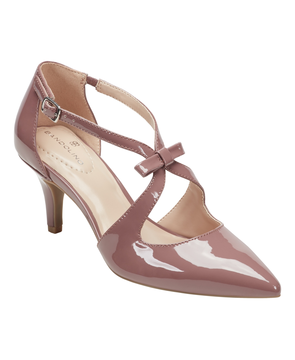 Click here for Bandolino Womens Zeffer Strappy Bow Stiletto Heel... prices