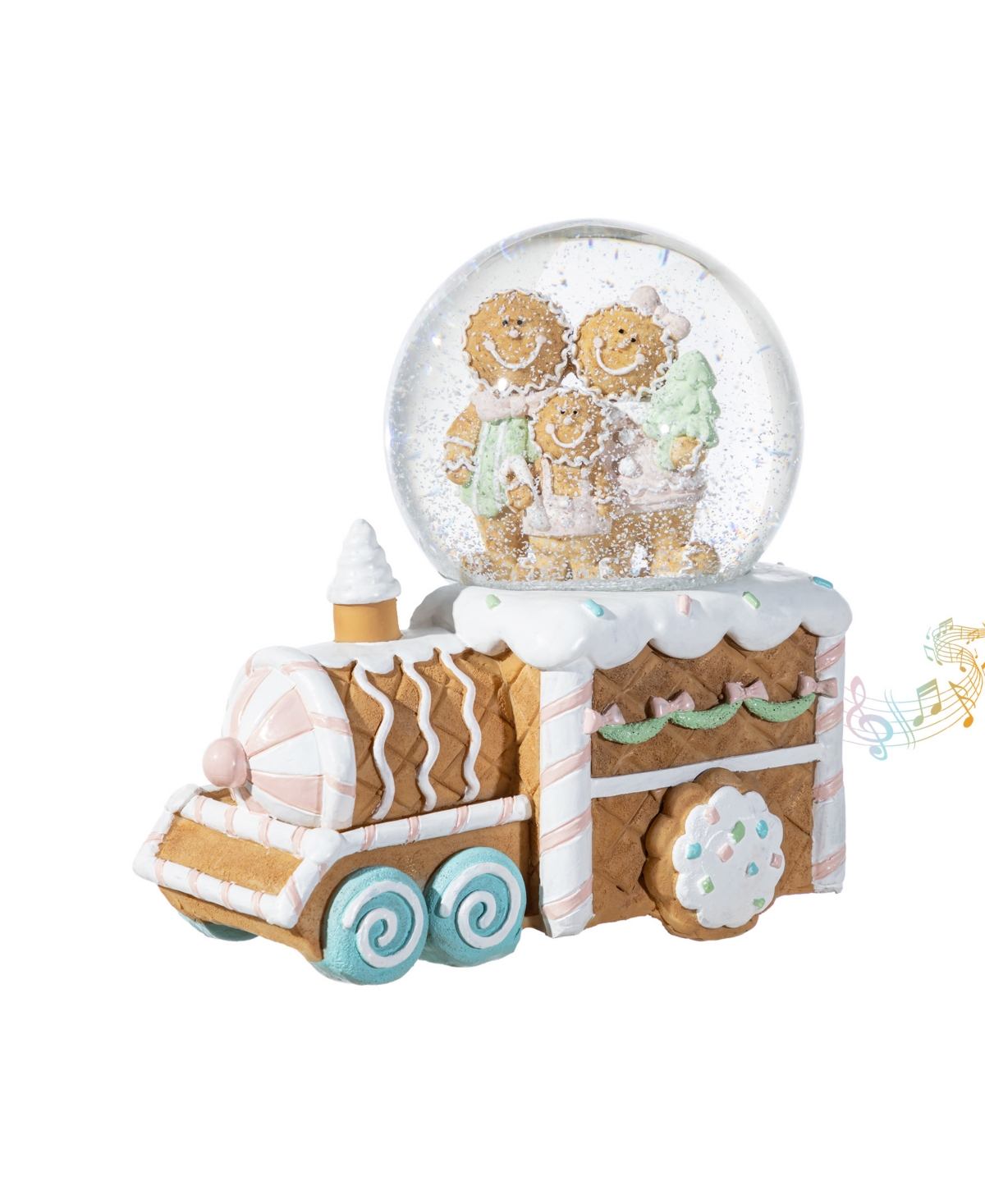 Click here for Glitzhome 100mm Resin Christmas Musical Snowflakes... prices