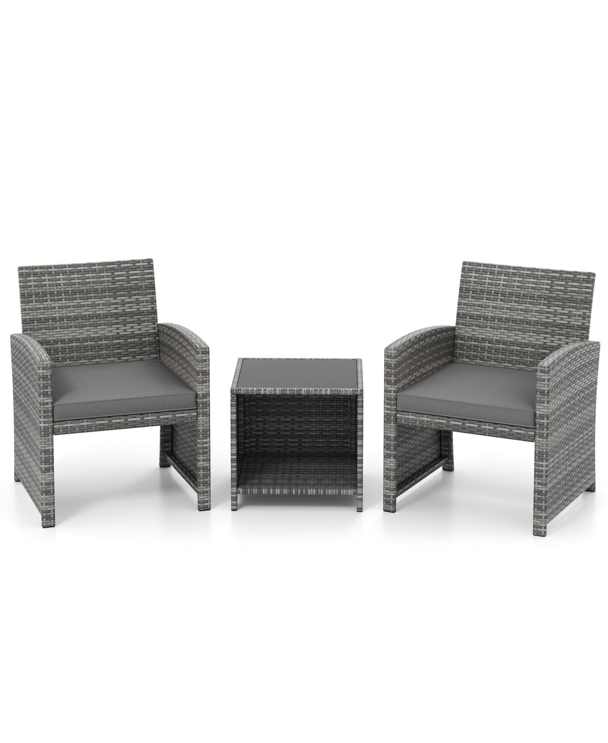 Click here for Slickblue Outdoor 3-Piece Conversation Set with 2... prices
