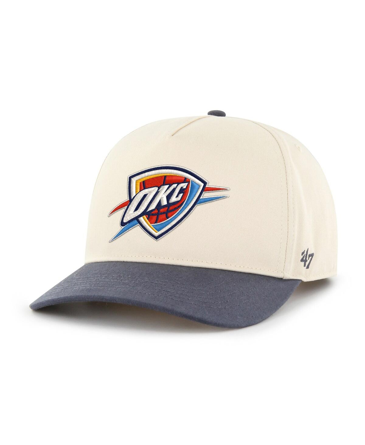 Click here for 47 Brand Mens Cream/Navy Oklahoma City Thunder Ros... prices