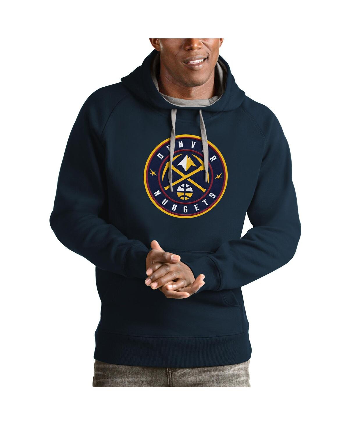 Click here for Antigua Mens Navy Denver Nuggets Logo Victory Pull... prices