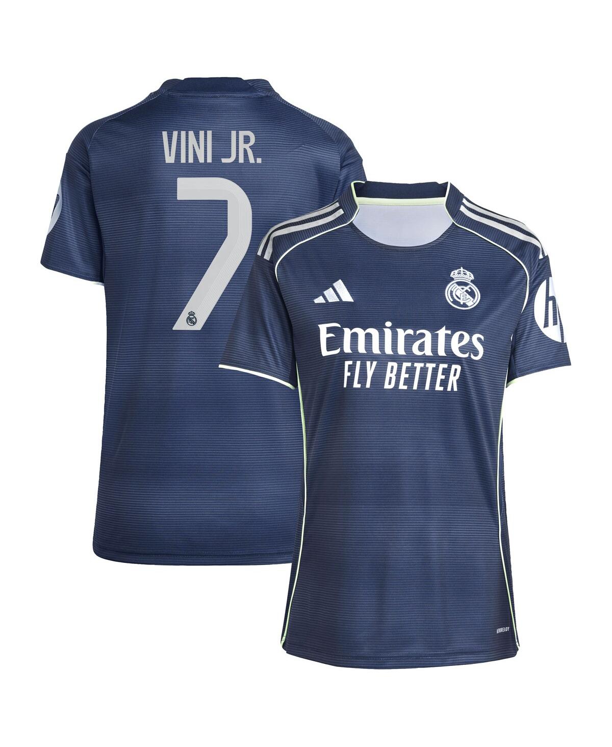 Click here for Adidas Womens Vini Jr. Blue Real Madrid 2025/26 Aw... prices