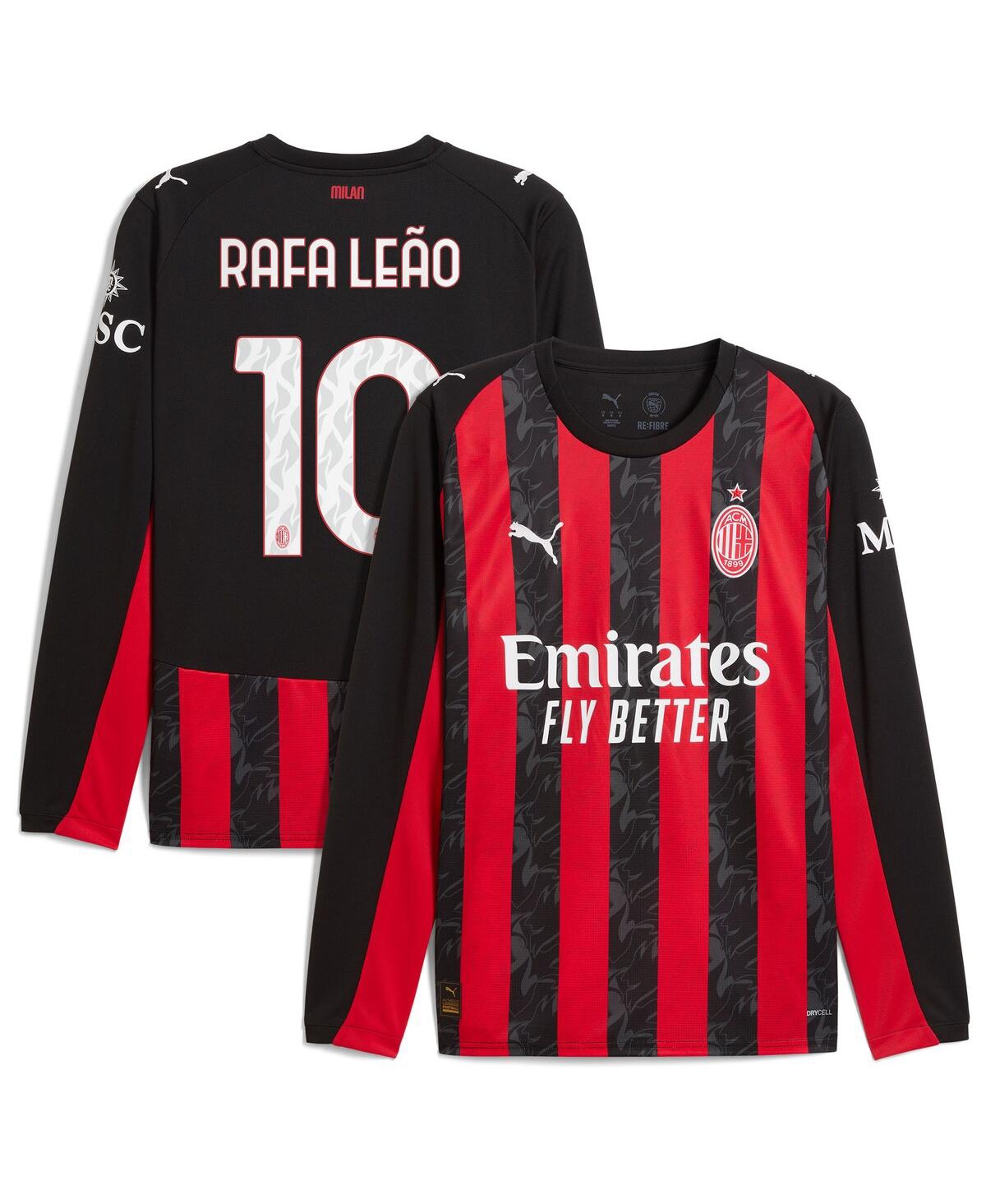 Click here for Puma Mens Rafael Leao Red Ac Milan 2025/26 Home Re... prices