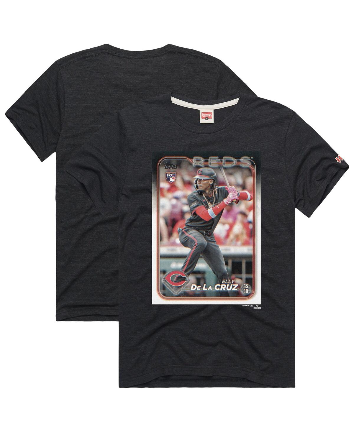 Click here for Homage Mens Elly De La Cruz Charcoal Cincinnati Re... prices