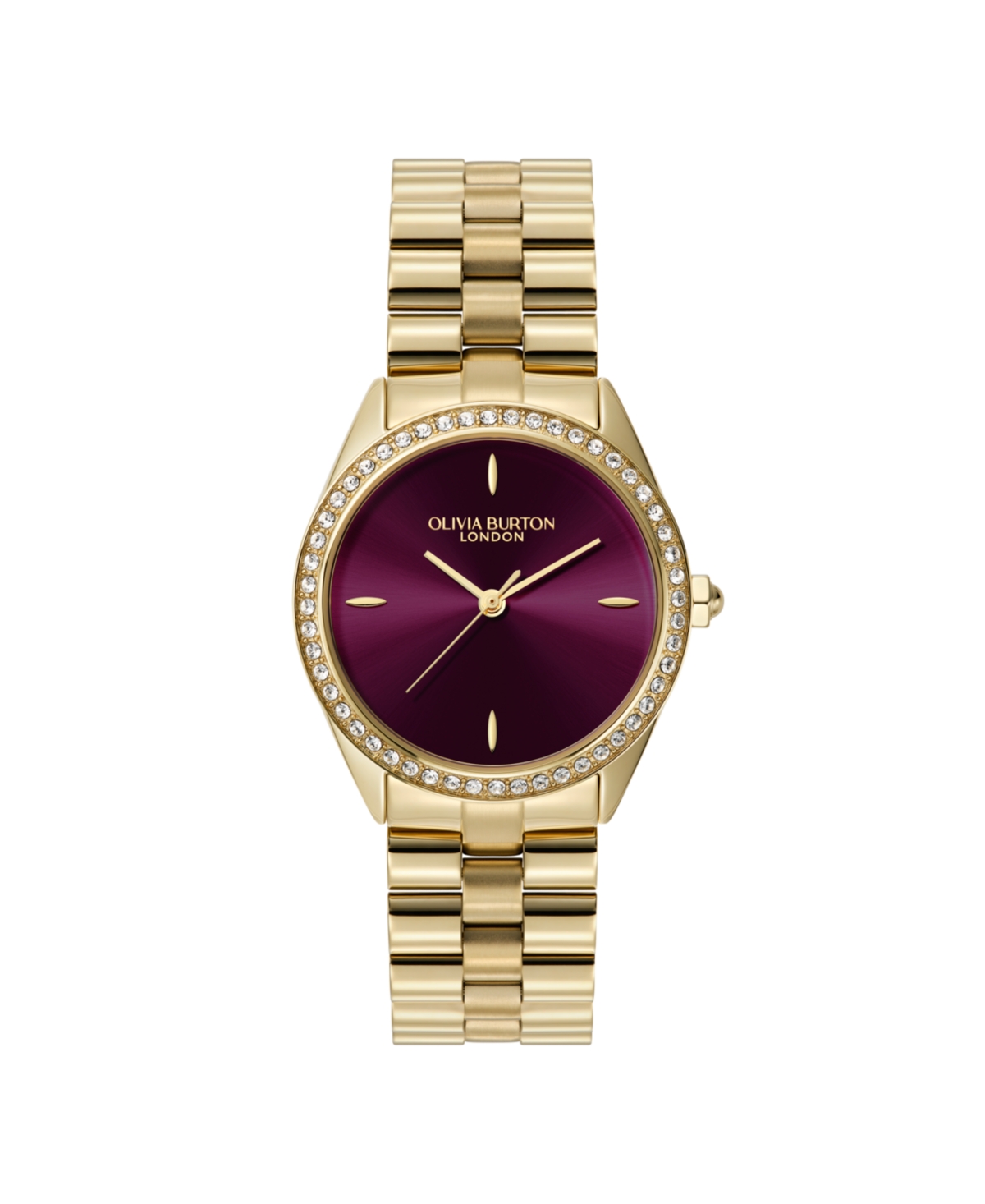 Click here for Olivia Burton Womens Bejewelled Le Gold Tone Stain... prices